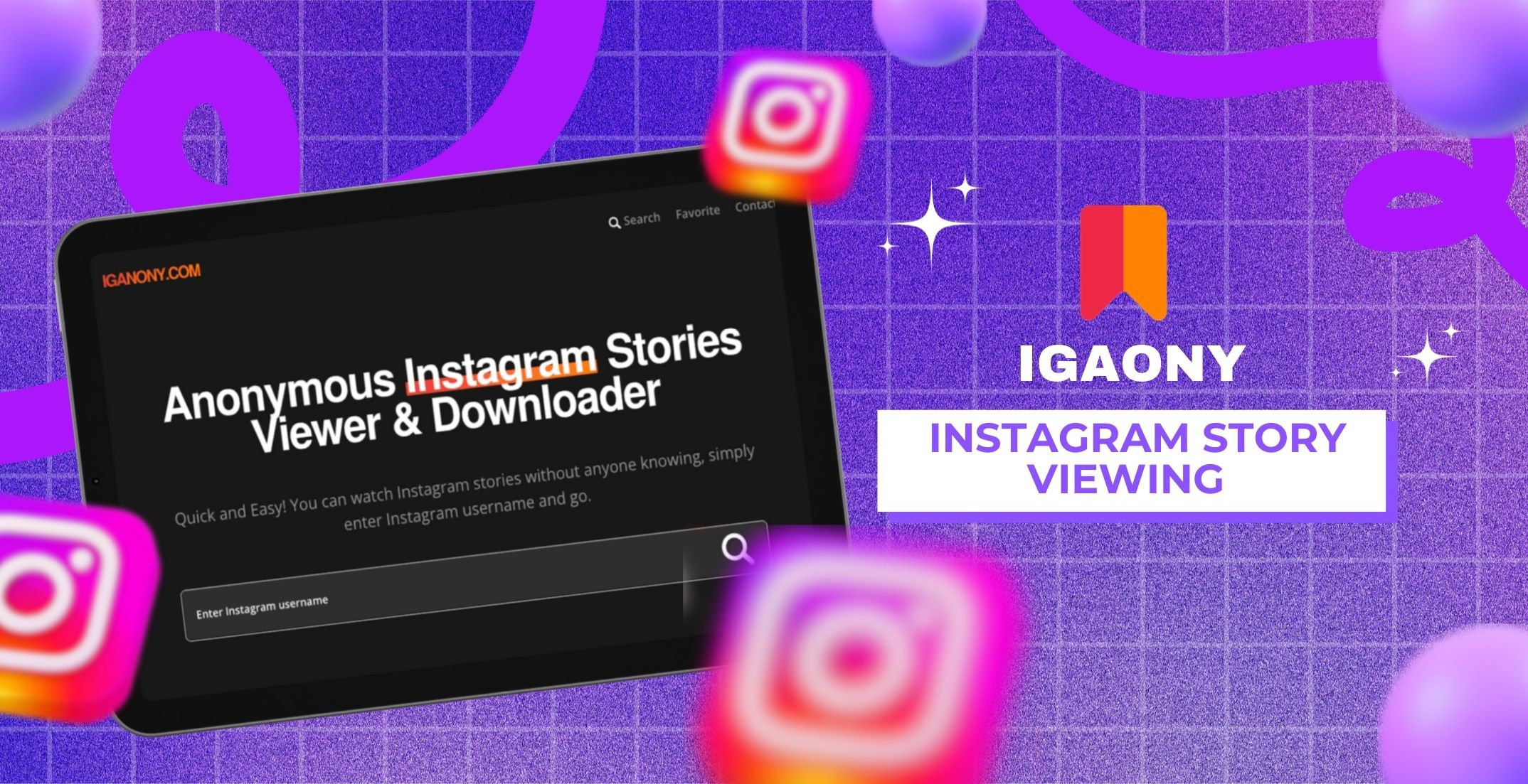 Igaony: Guide for Anonymous Instagram Story Viewing