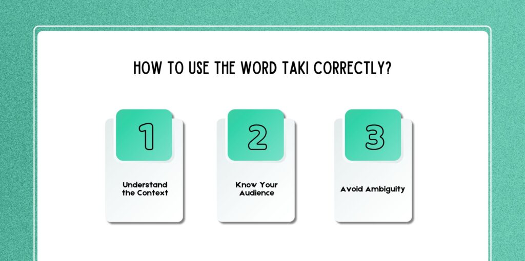 Taki Definition Slang: Meaning, Usage, And Contexts