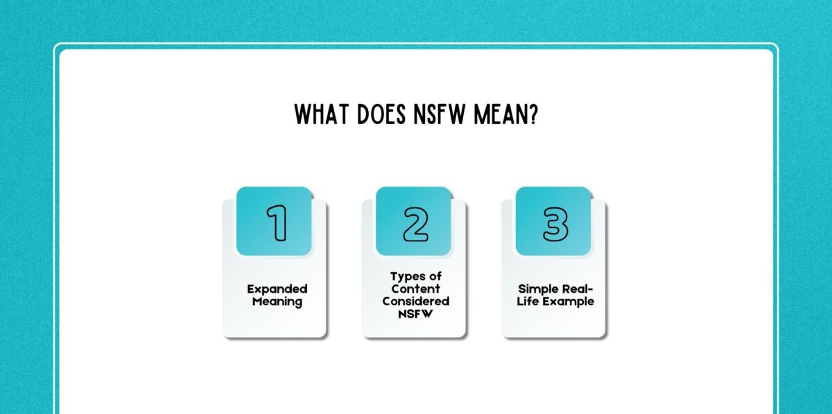 NSFW Meaning Slang Explained: What It Really Means?